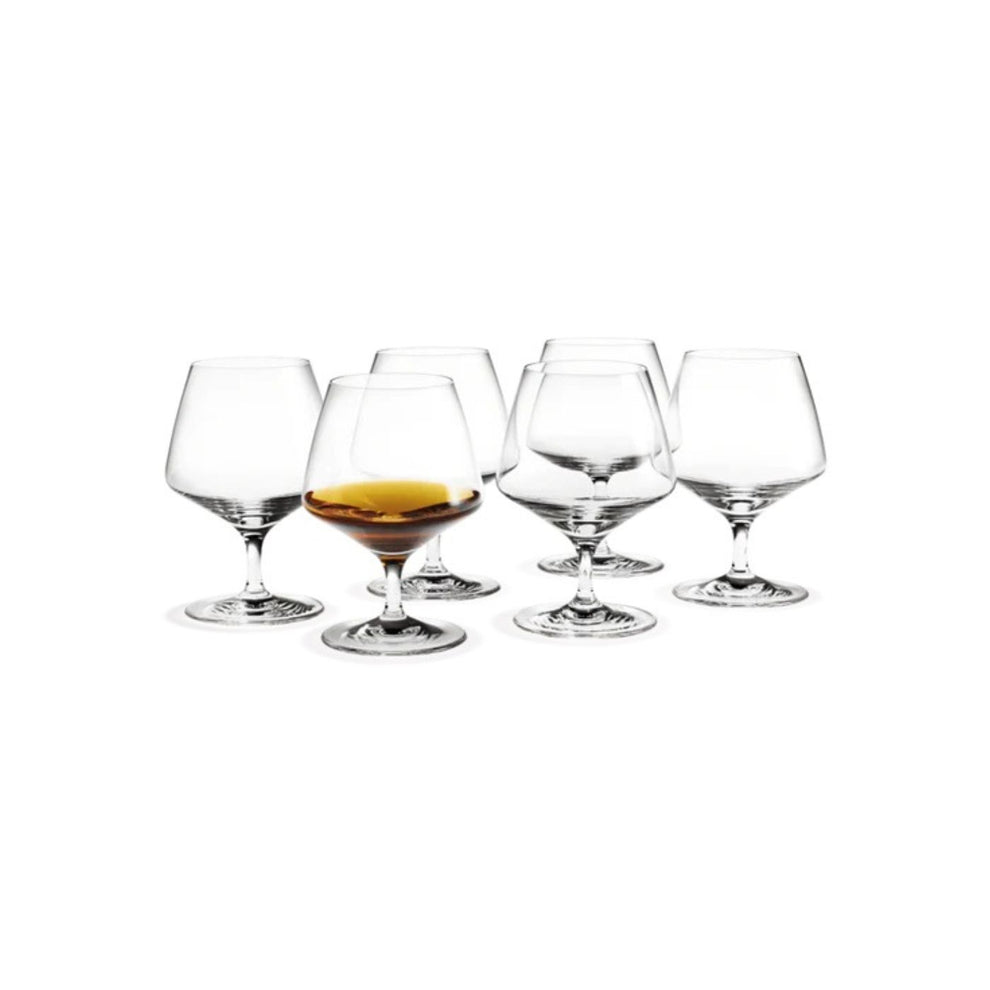 Holmegaard Perfection Brandy Glass - Set of Six – Museum of Danish America Design Store
