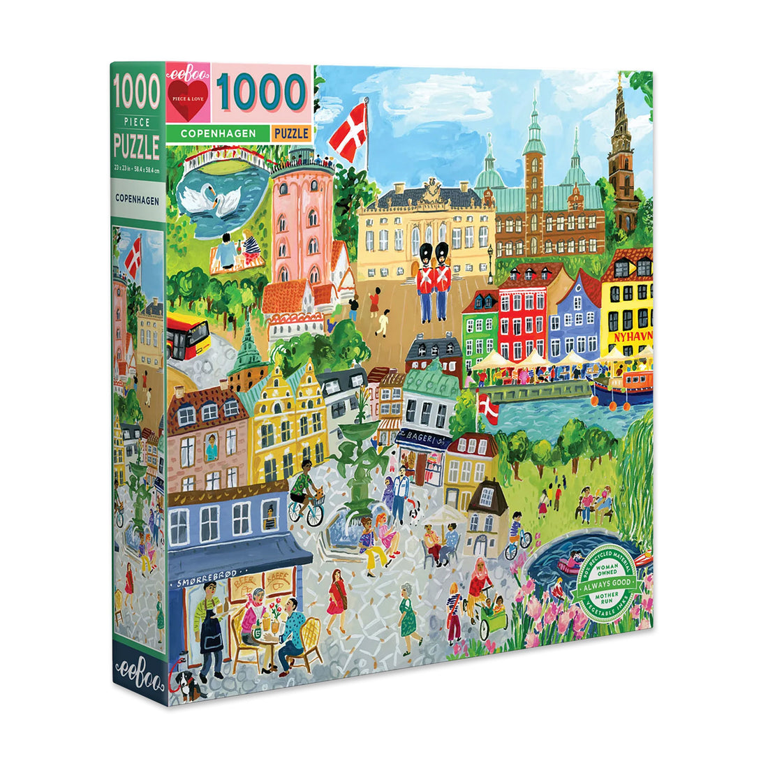 Copenhagen 1,000-Piece Puzzle – Museum of Danish America Design Store