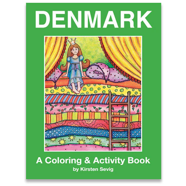 Denmark Coloring and Activity Book – Museum of Danish America Design Store