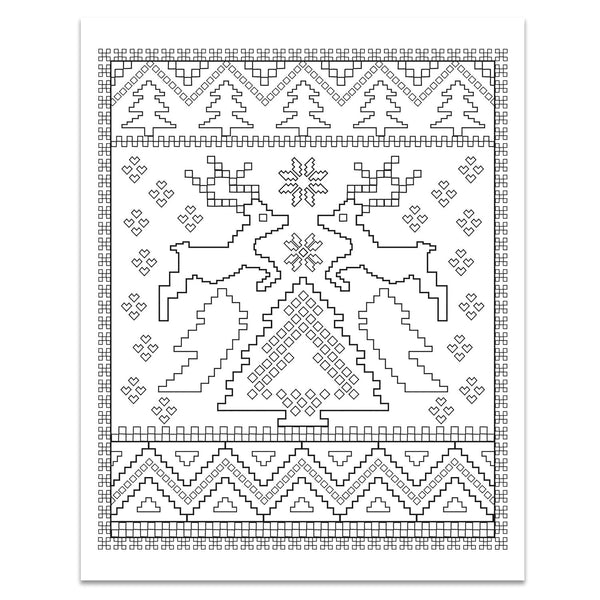 Nordic Designs Coloring Book – Museum of Danish America Design Store