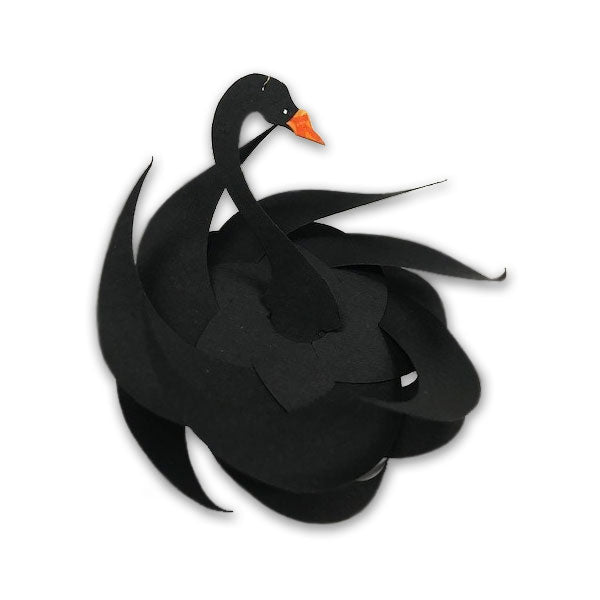Ruffled Swan Die-Cut Ornament - Multiple Colors – Museum of Danish ...