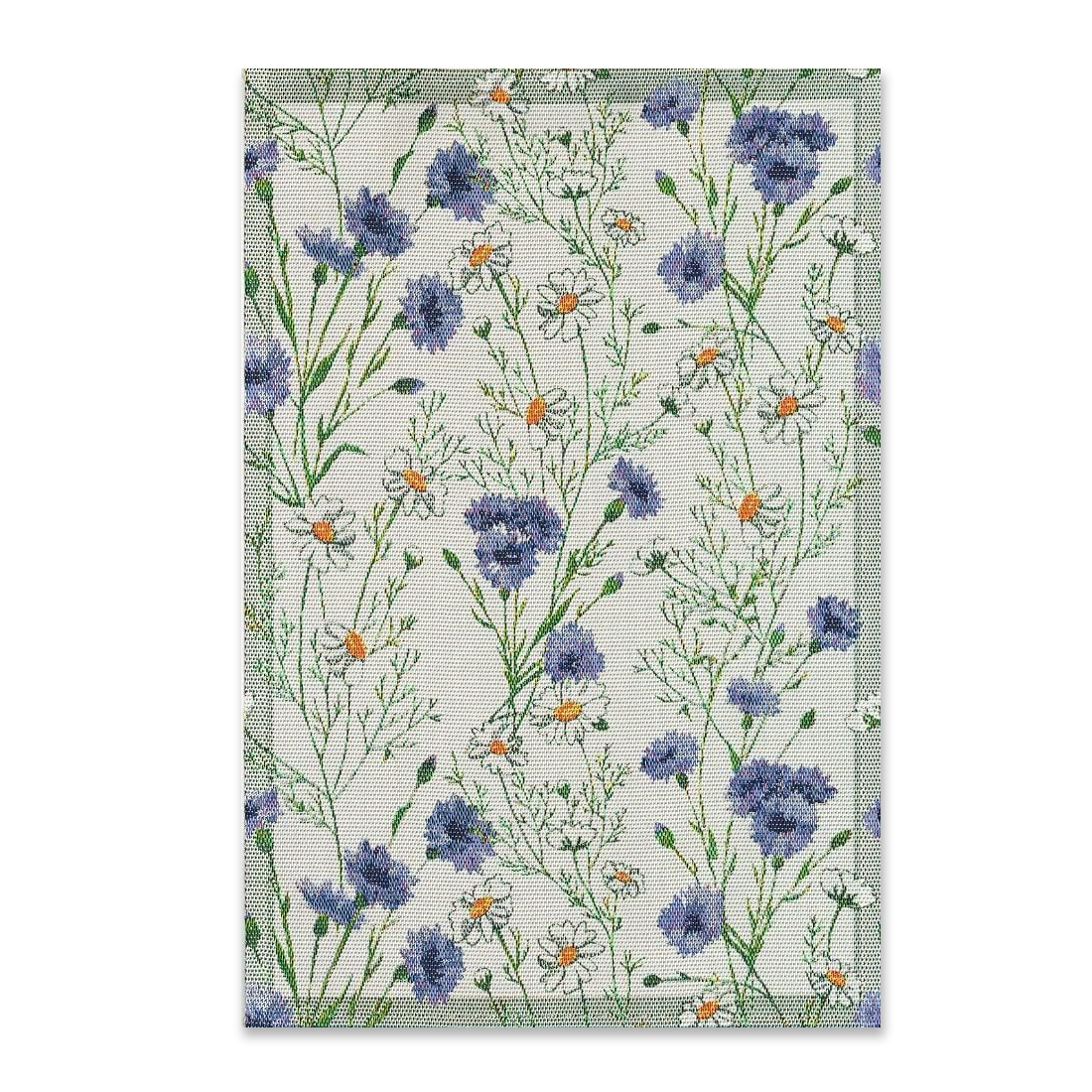 Daisy and Bachelor's Button (Sommar) Woven Towel – Museum of Danish ...